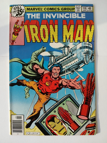 1979 Marvel Iron Man #118 1st App. Roadie Jan. 78' | eBay