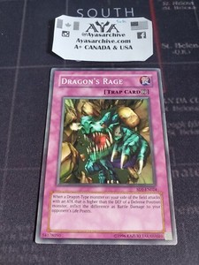 DRAGON'S RAGE - UNLIMITED COMMON SD1-EN024 - YUGIOH A+ STORE | eBay