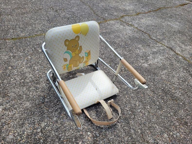 Vintage Graco Tot Loc Lock Clip On Table Top High Chair Booster Seat | eBay