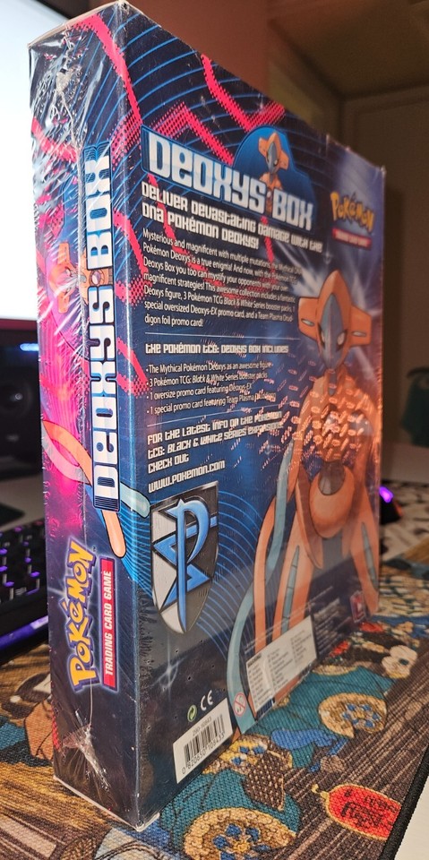 POKEMON DEOXYS BOX 2013 Box SEALED with BW PLASMA STORM Boundaries ...