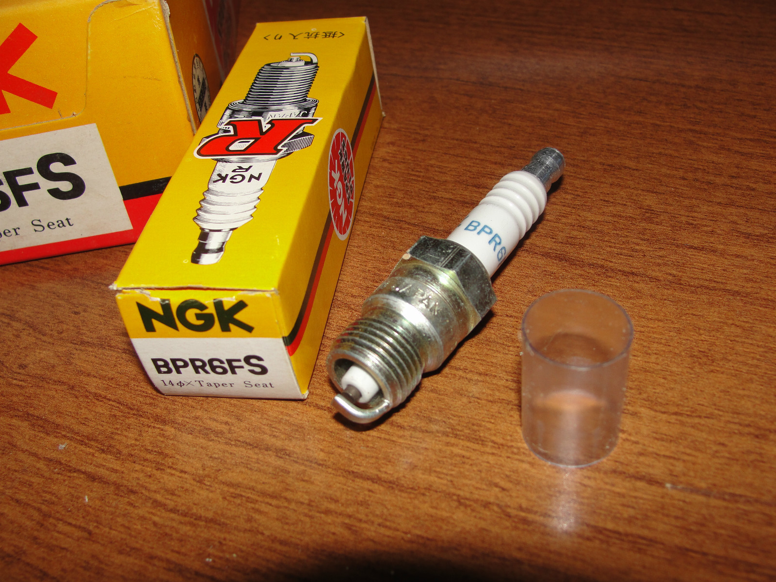 NGK#BPR6FS GM H/P Peanut Plug,Auto,Indust,Cycle,Tractor,Outboard 14mm ...