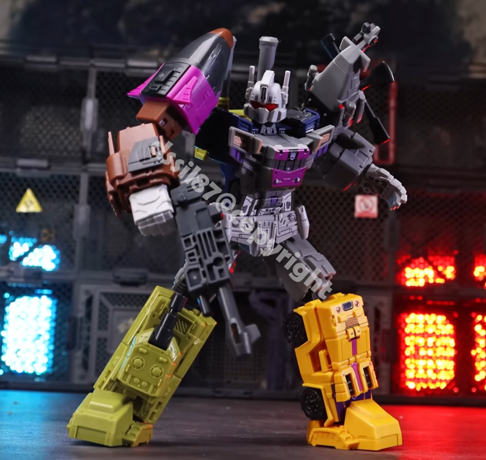 Blokees Transformers Defender Full Combination Bruticus Set & Combiner ...
