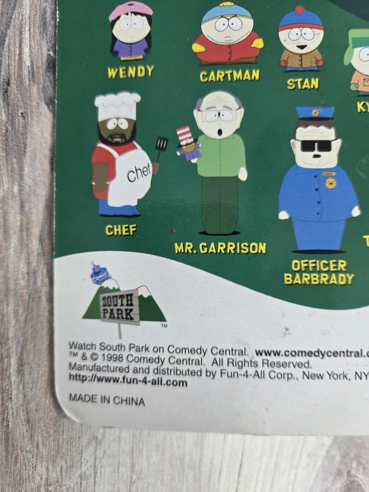 Vintage Sealed Mr. Hankey South Park Key Chain 1998 Fun 4 All Comedy ...