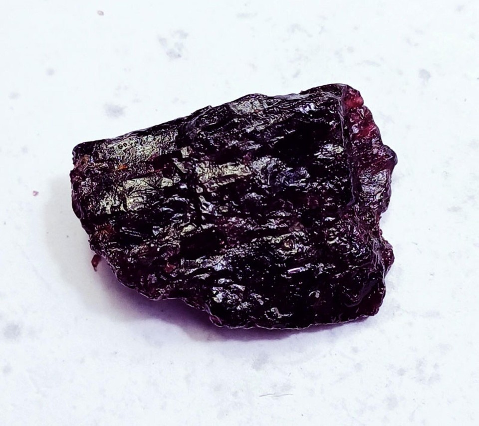 NATURAL Red Garnet Rough Earth Mined 166.15 Ct Loose Gemstone With Free ...