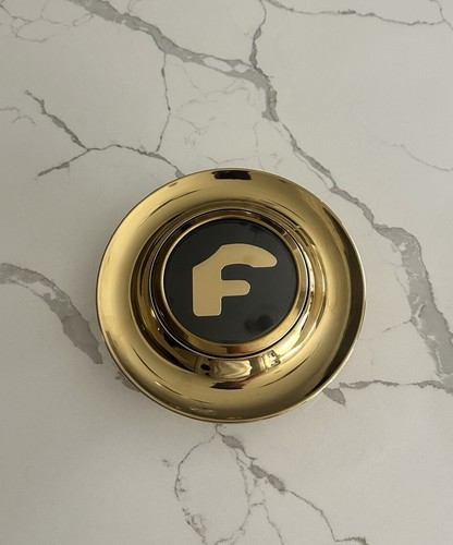 1 Pc Gold Floating Center Caps For Forgiato XL Hubcap Rim Emblem Caps ...