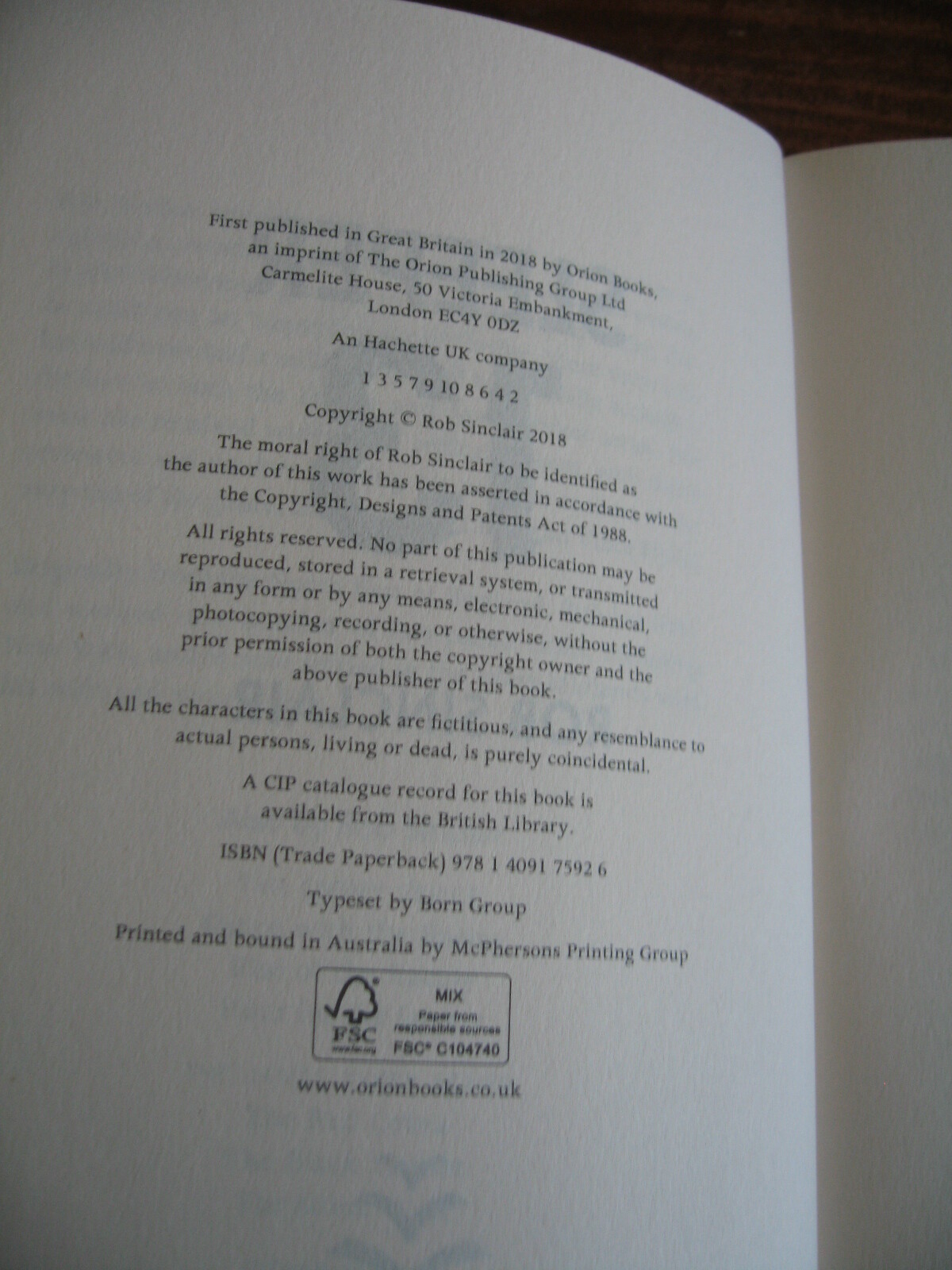 SLEEPER 13 by ROB SINCLAIR MUST- READ THRILLER EXCON PUB 2018 | eBay ...