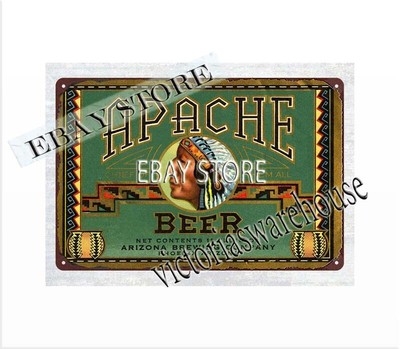 1930s Apache beer native American Indian Arizona Brewing Co Phoenix ...