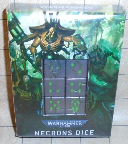 Necrons Dice 2020 Warhammer 40k XENOS Threat Games Workshop for sale ...