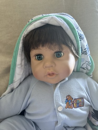 22” Baby Boy Doll Weighted Vinyl & Cloth By Tim Wilson For Kacha ...