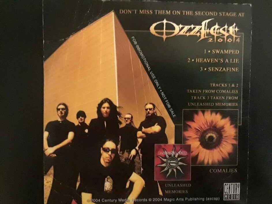 LACUNA COIL-Ozzfest (2004) CD Sampler 3 Tracks !!!! | eBay