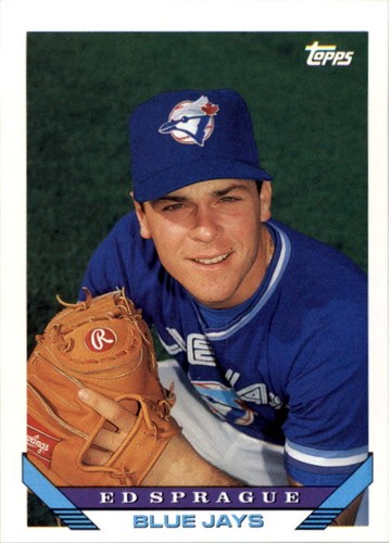 1993 Topps Toronto Blue Jays Baseball Card #659 Ed Sprague | eBay