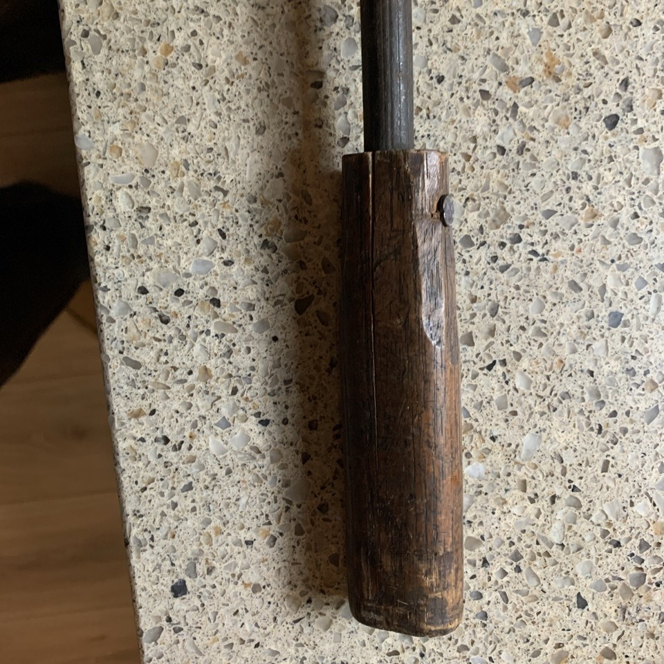 Vtg Very Old Iron Lead Dipper Ladle Melting Pot Bullets Antique ...