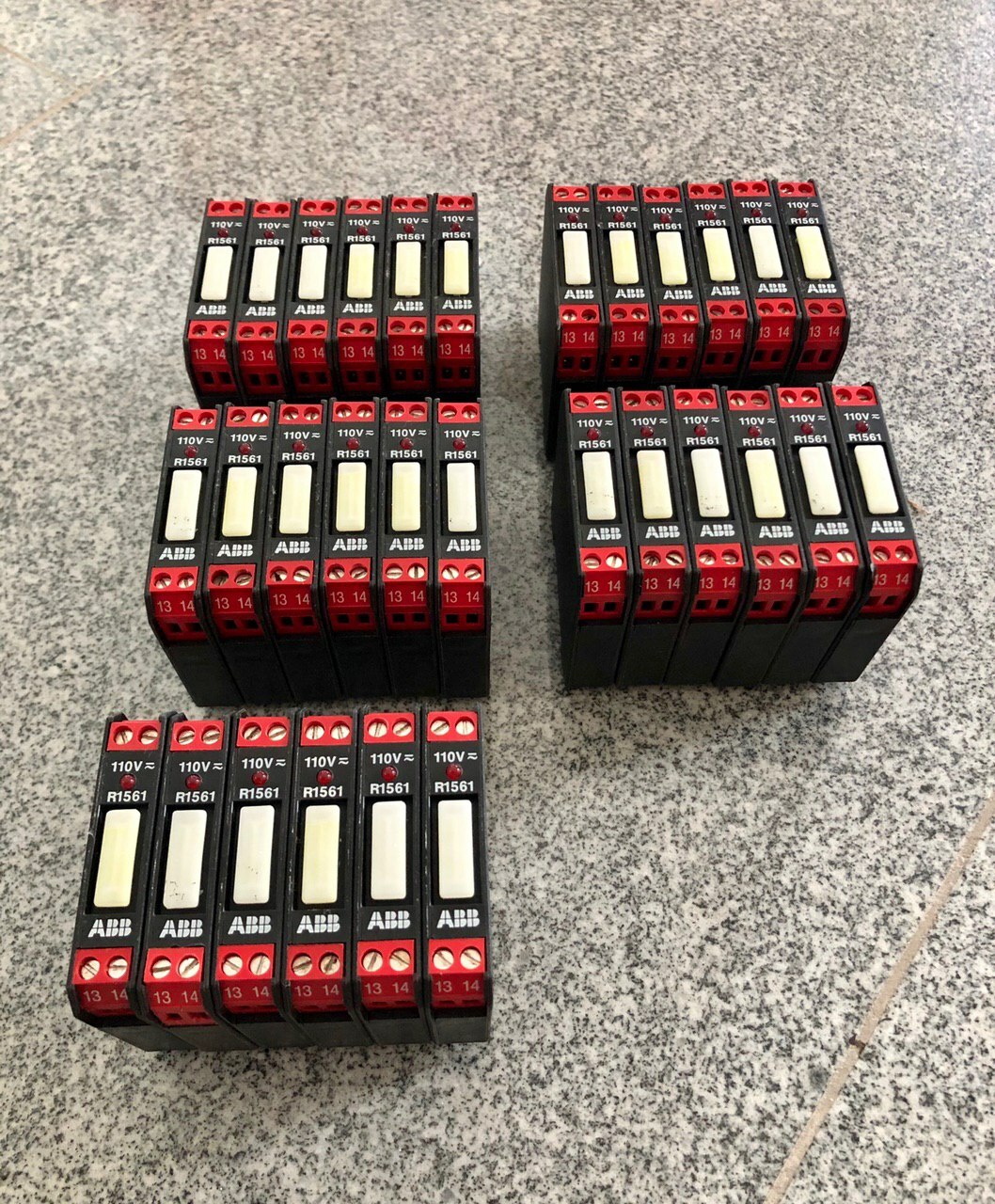 6x ABB sigma GHR 156 9041R1 Relaisbausteine | eBay.de