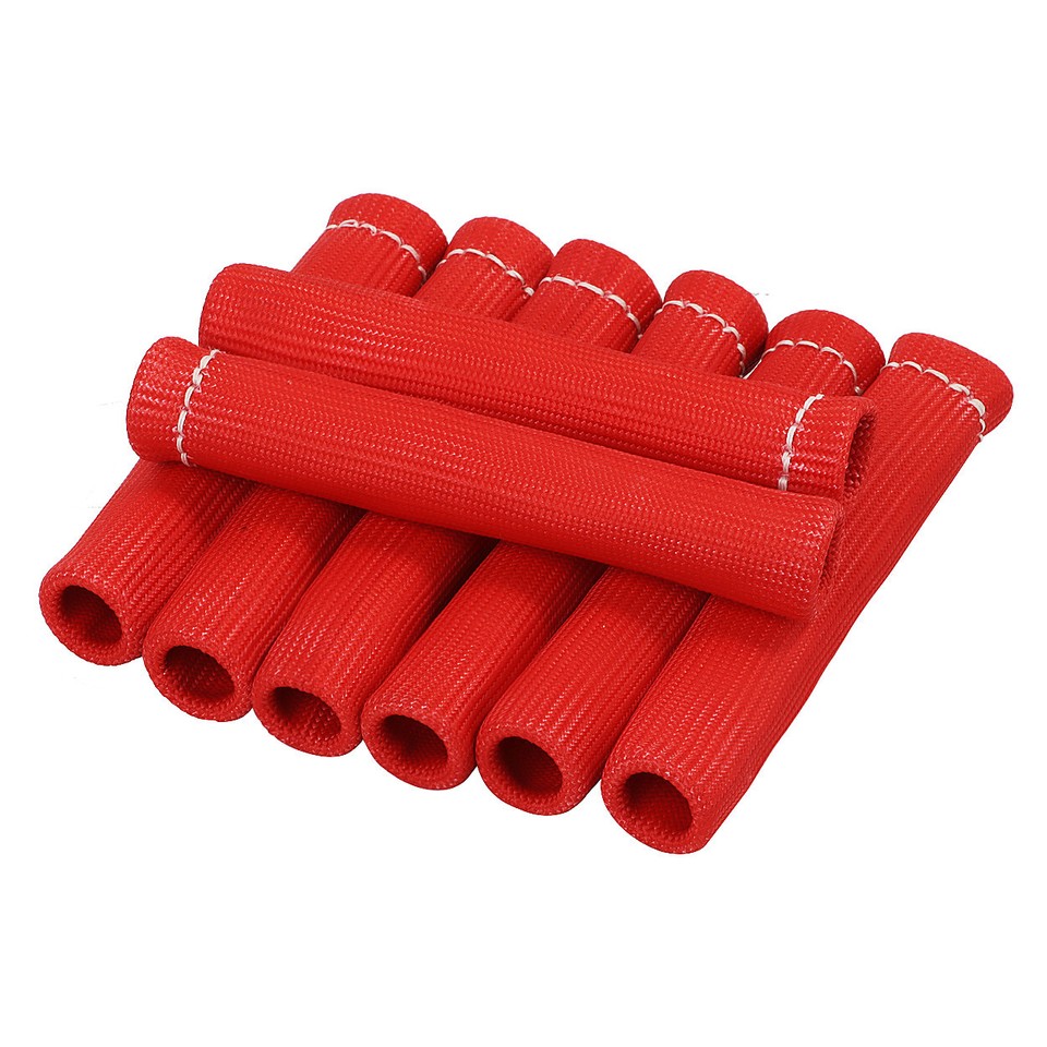 Spark Plug Wire Boots Heat Shield Protector Sleeve 2500 Degree 6 Inch ...