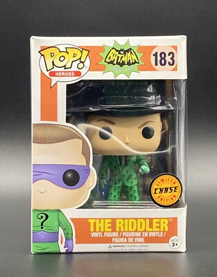 Funko Pop! Heroes: 1966 Classic Batman - The Riddler 183 - Chase | eBay
