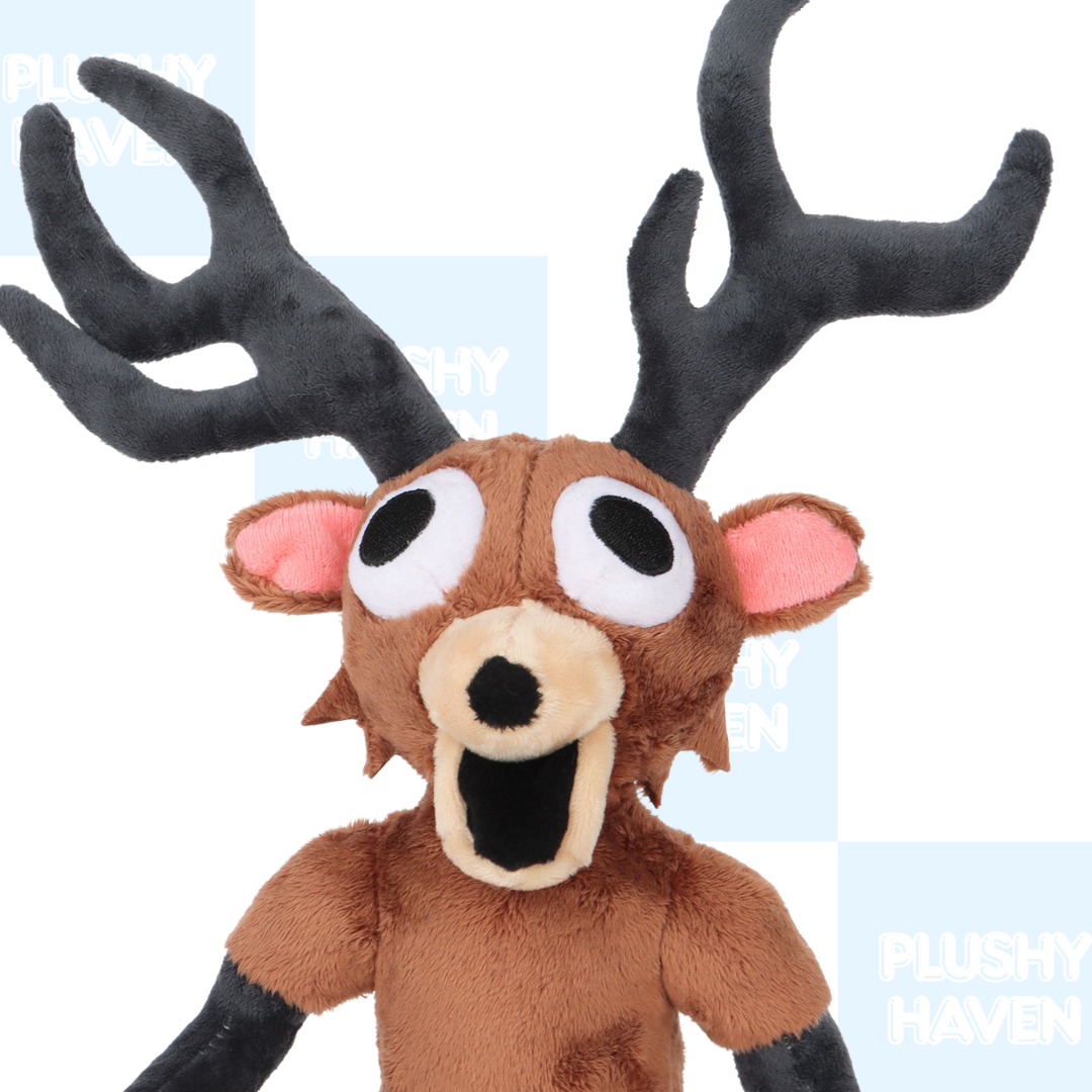Roblox 99 Nights In The Forest Deer Plush 10" Game Character 38cm ...