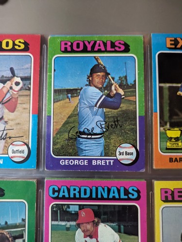 1975 Topps Baseball Complete Set In MJ Roop 3ring Binder With Slip Case ...