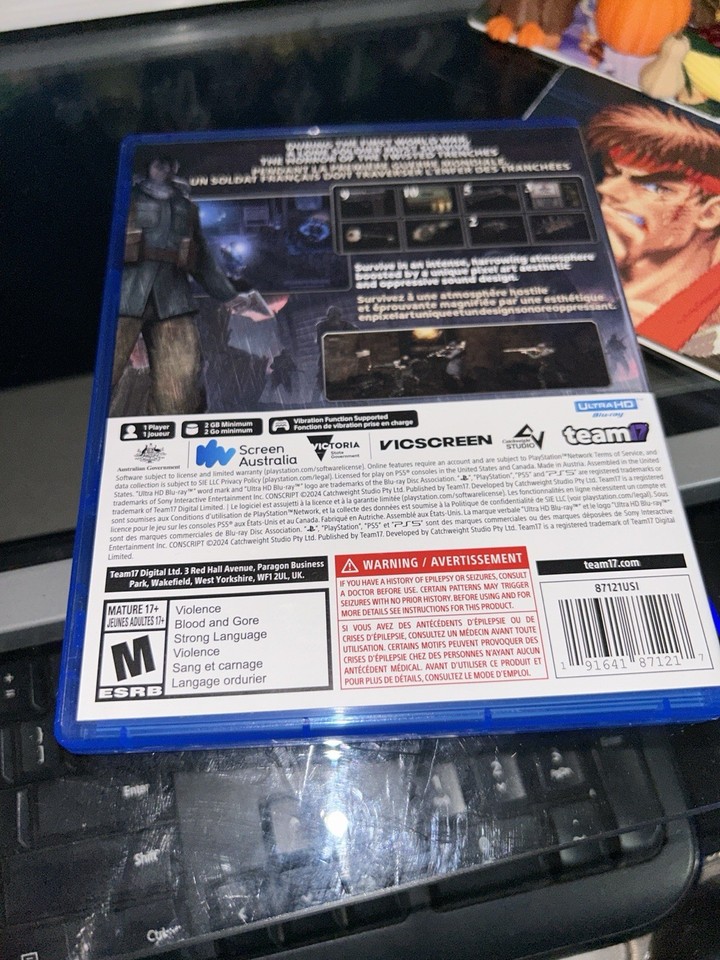 Conscript: Deluxe Edition (Sony PlayStation 5, 2024) PS5 Action Horror ...