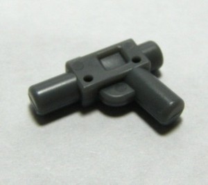 LEGO - Minifig, Weapon Gun, Blaster (Pistol) Small - Black | eBay