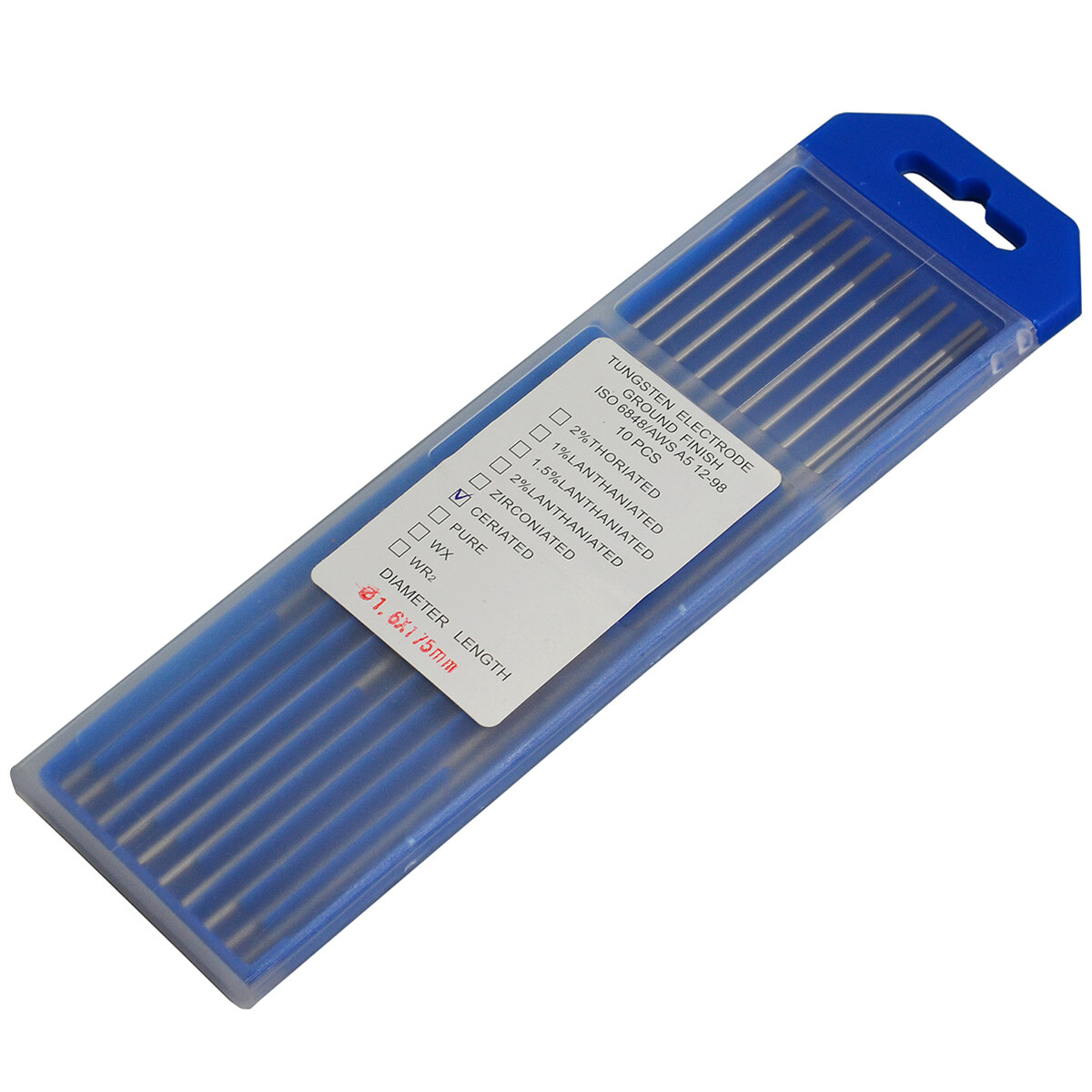 2% Ceriated WC20 Grey TIG Welding Tungsten Electrode 1.6X175mm Pack of ...