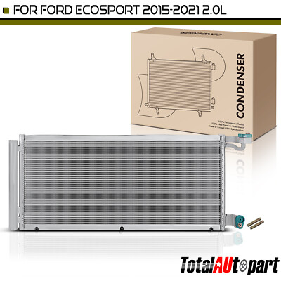 A/C Condenser Parallel Flow with Receiver Drier for Ford EcoSport 15-21 ...