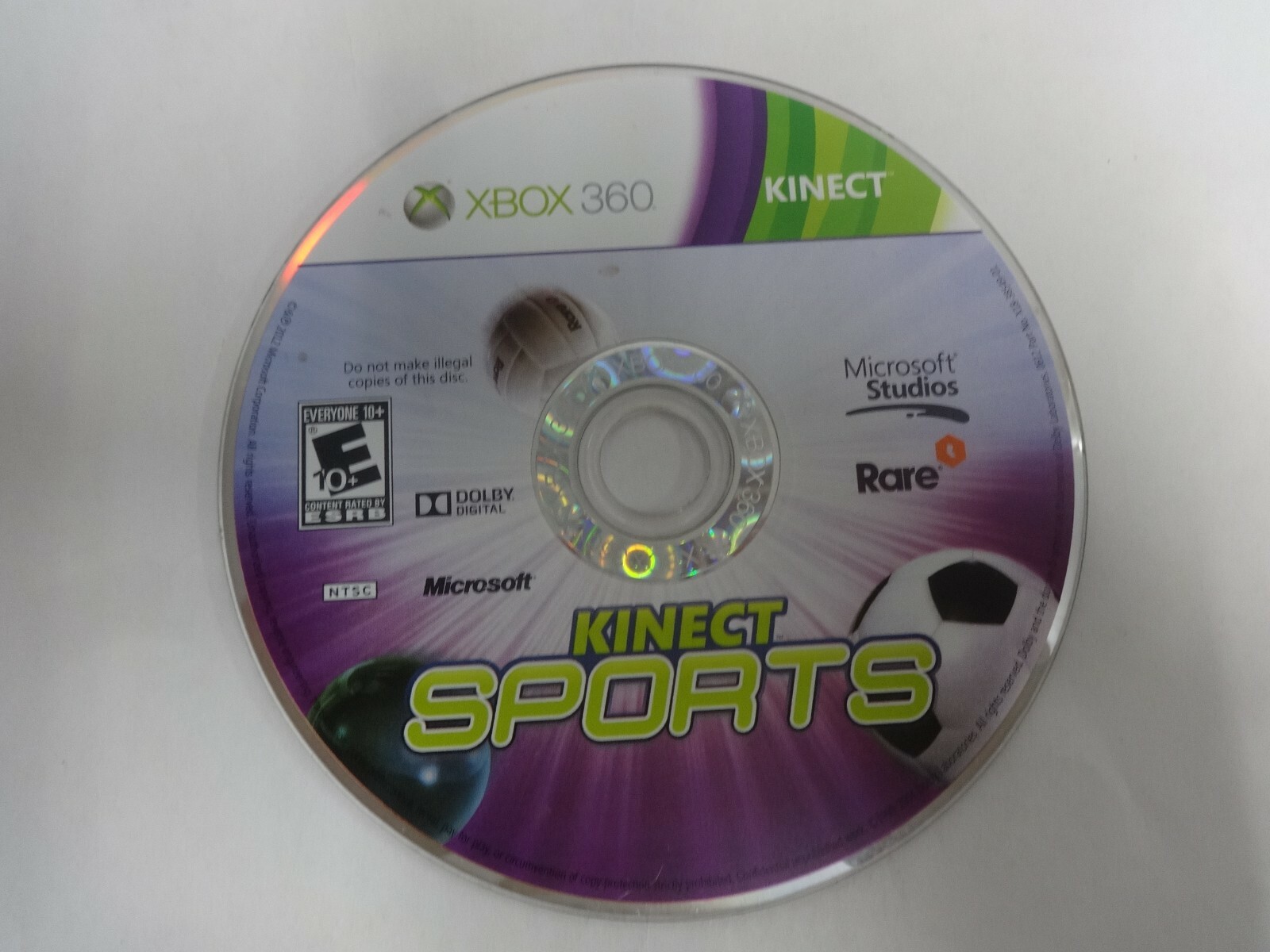 Kinect Sports Microsoft Xbox 360 Game Disc Only Free Ship | eBay