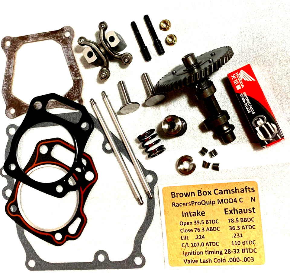 Predator 224 Hi-Rev F1 Titanium BrownBoxCams Performance Kit Free ShIp ...
