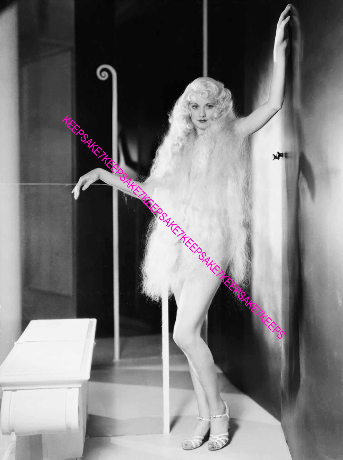 LUCILLE BALL "I LOVE LUCY" LEGGY IN SANDALS AS LADY GODIVA 1933 PHOTO A ...