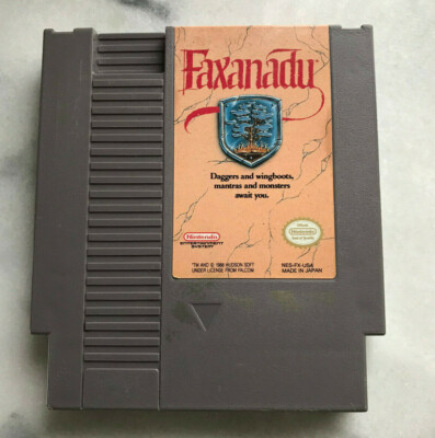 Faxanadu NES Nintendo Entertainment System 1989 45496630485| eBay