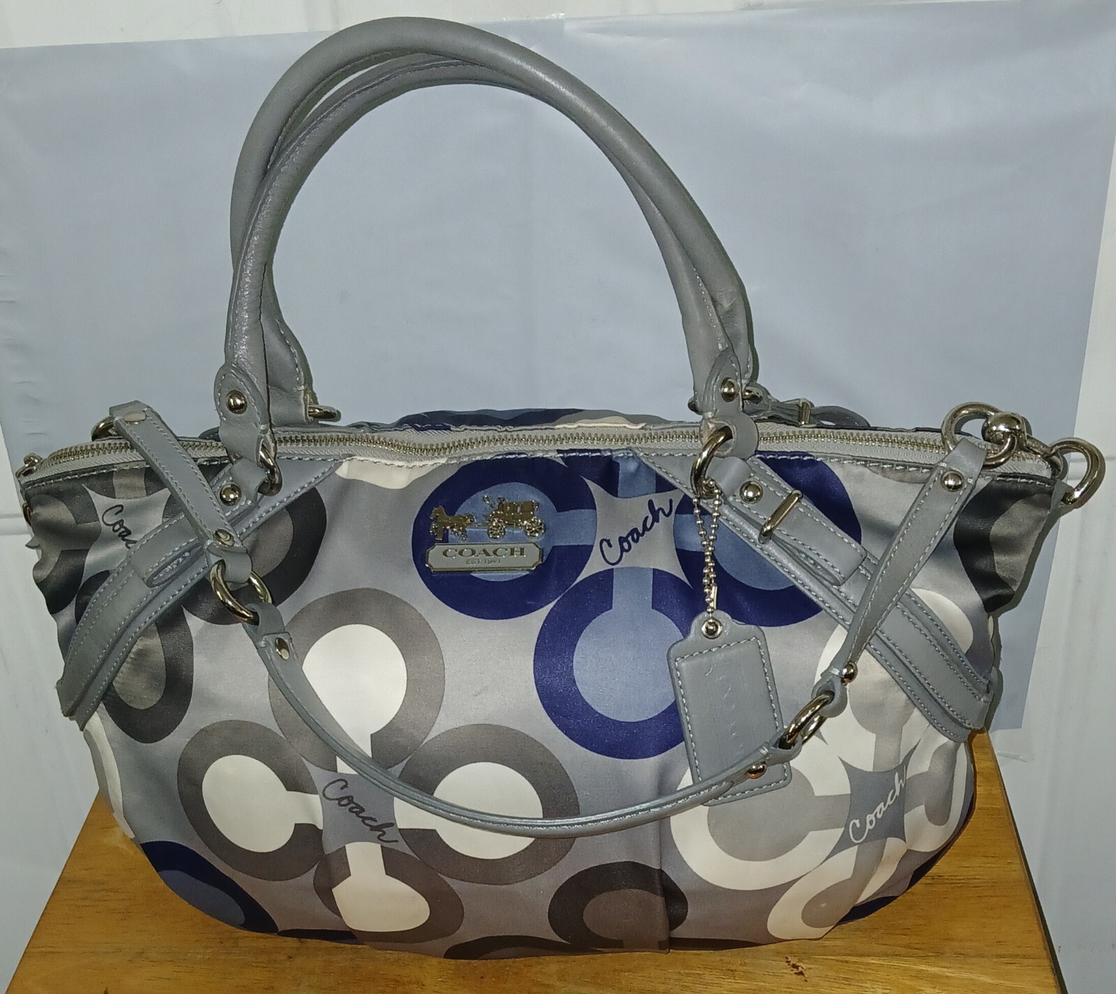 COACH 15946 Sophia Madison Clover Luxury Satchel Purs… - Gem