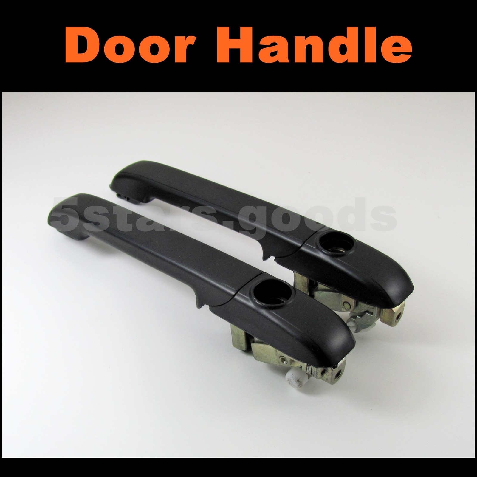 Black Outer Pull Style Door Handles For 1985-1992 VW Jetta Golf GTI 2 ...