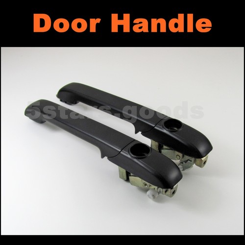 Black Outer Pull Style Door Handles For 1985-1992 VW Jetta Golf GTI 2 ...