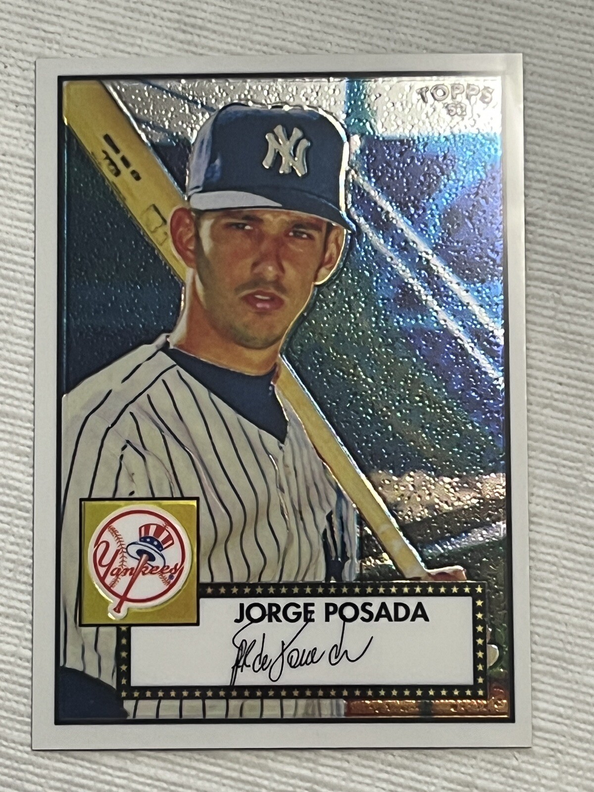 2007 Topps '52 Debut Flashbacks Chrome #DFC12 Jorge Posada /1952 | eBay