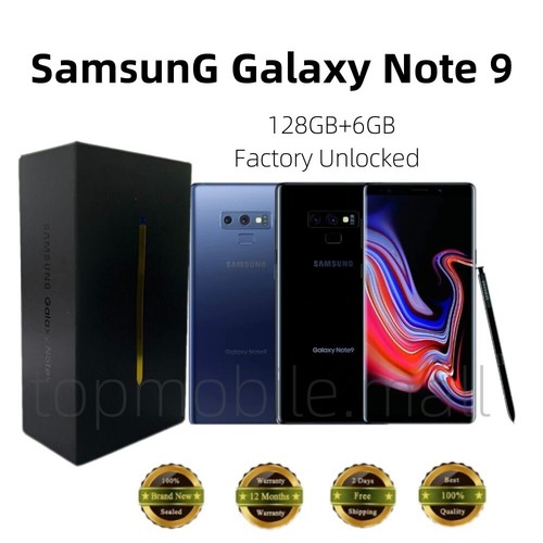 ⭐NEW Samsung Galaxy Note 9 N960U 128GB Unlocked (GSM+CDMA) AT&T T ...