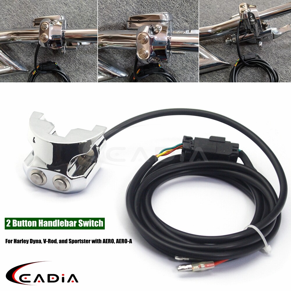 Deutsch Connector For Harley Air Ride Switch Controller 1'' Handlebar 2 ...