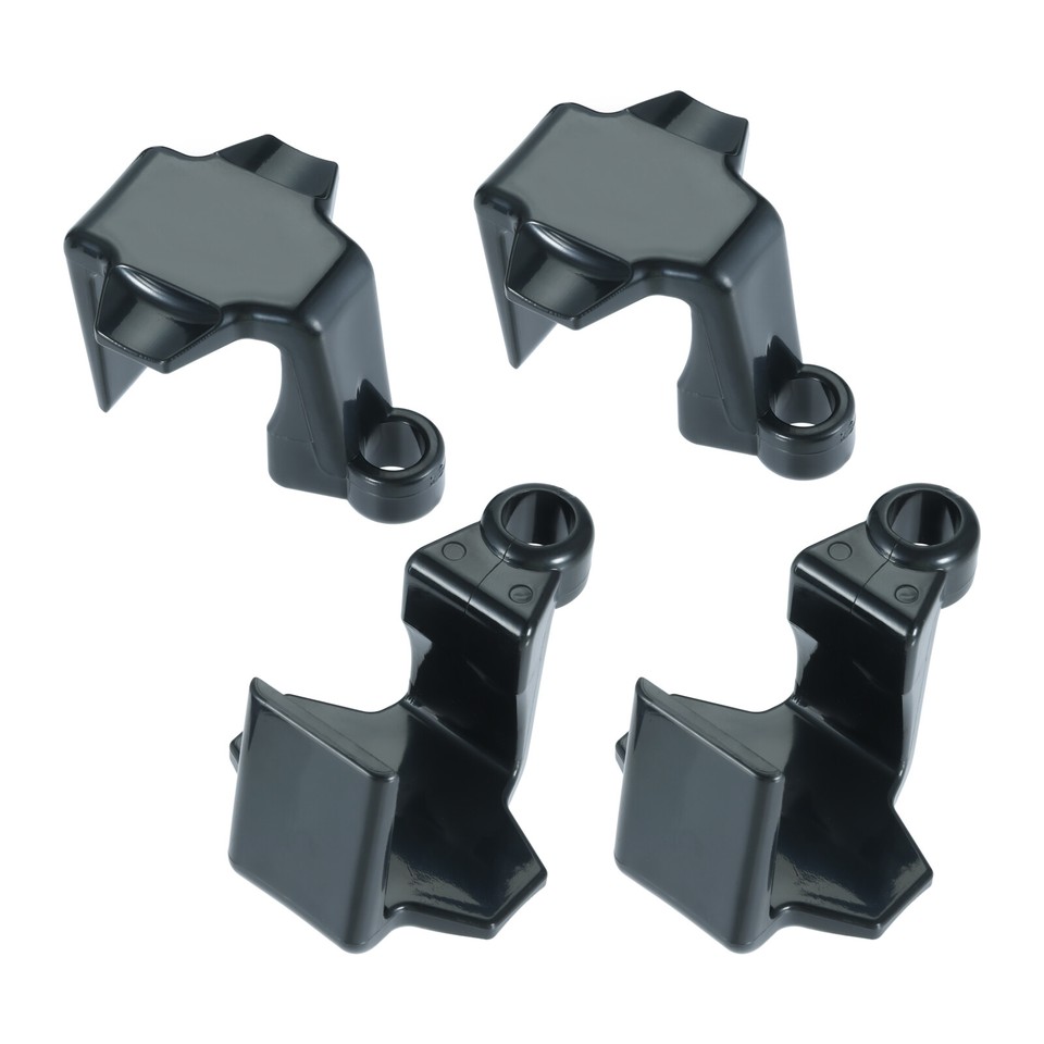 4Pcs Boat Fender Clips Pontoon Rail Mount Fender Bumper Hanger Rope ...