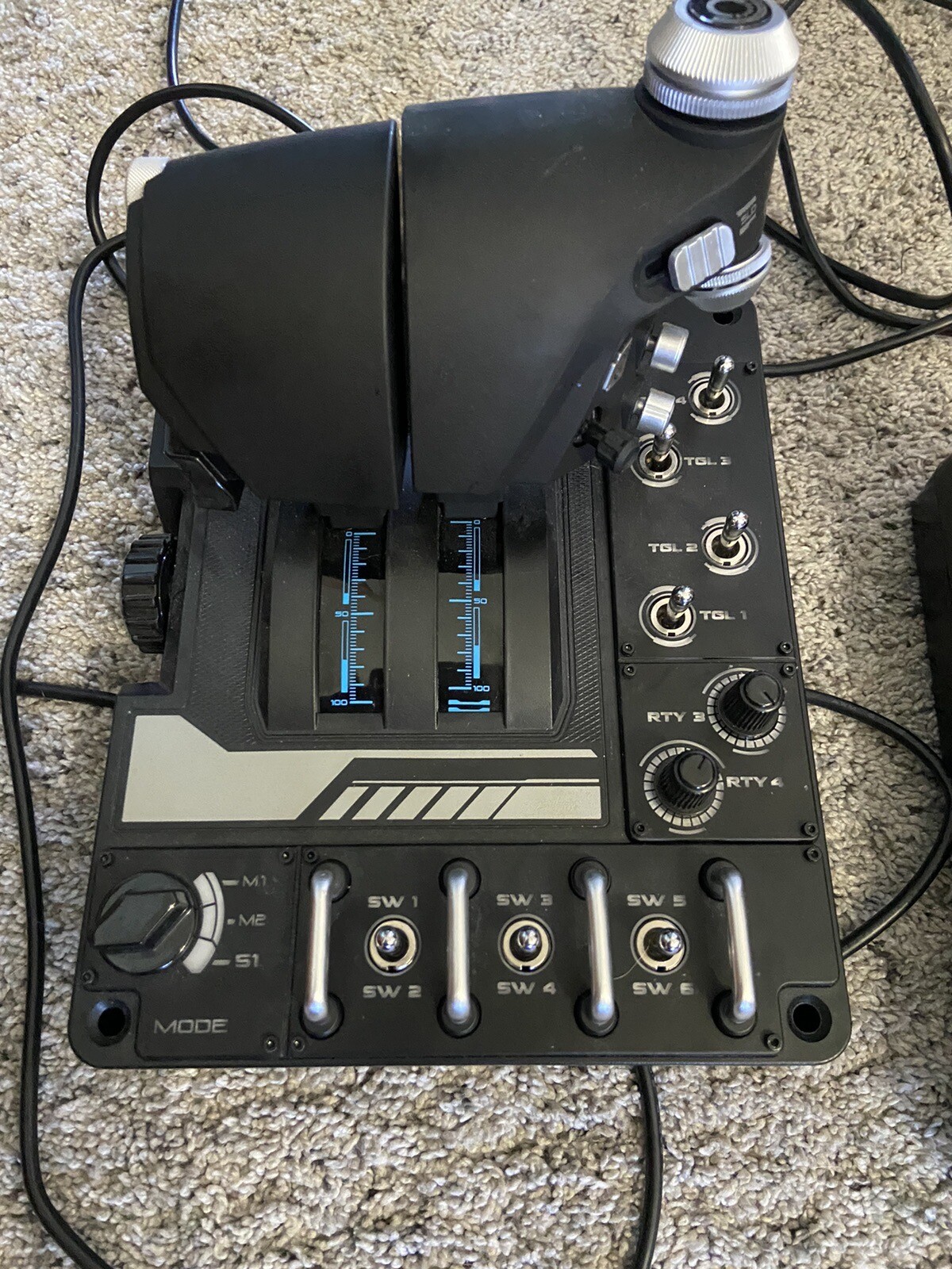 Flight Simulator Logitech X56 H.o.t.a.s. Includes Mount 689855276190| eBay