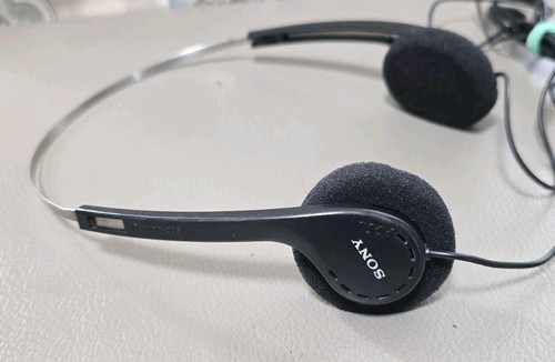 WORKING! Vintage SONY Headphones Black Model: MDR-006 | eBay