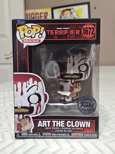 Terrifier 3 Art the Clown Bloody Newspaper Funko Exclusive | eBay