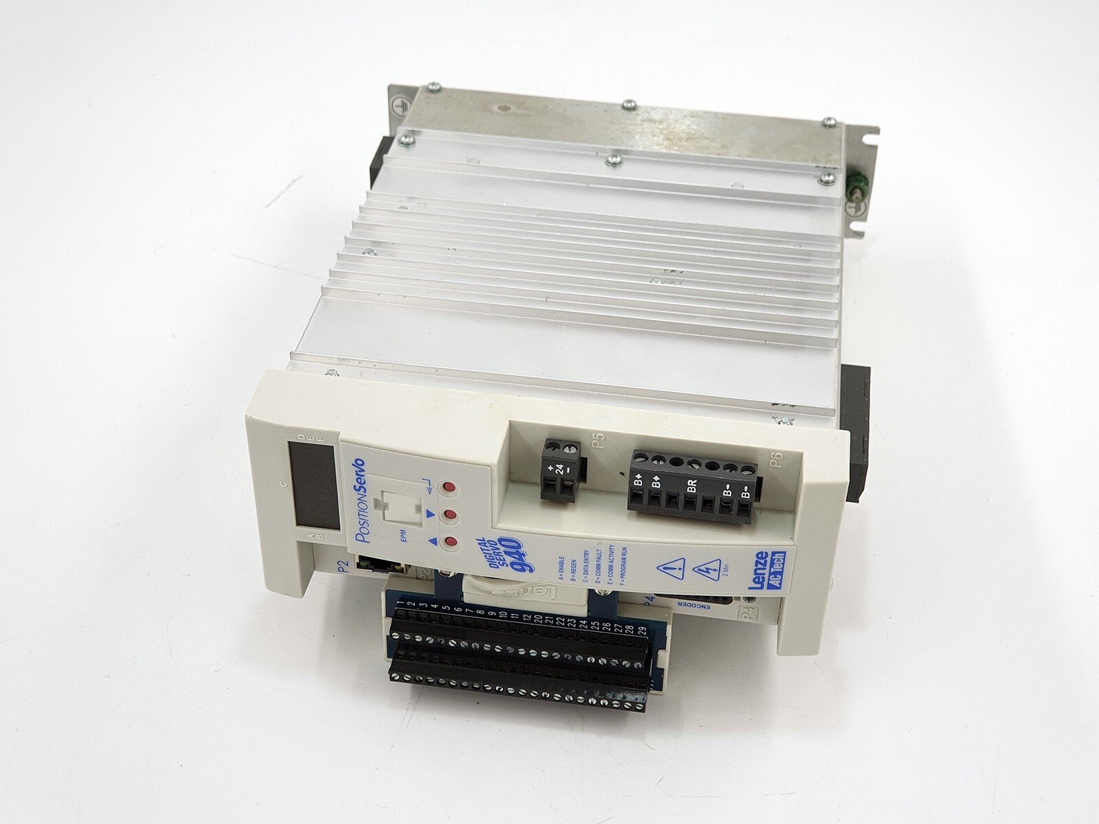 Lenze E94P020S2FEX PositionServo 940 Digital Servo Encoder + E94ZATBO2 ...