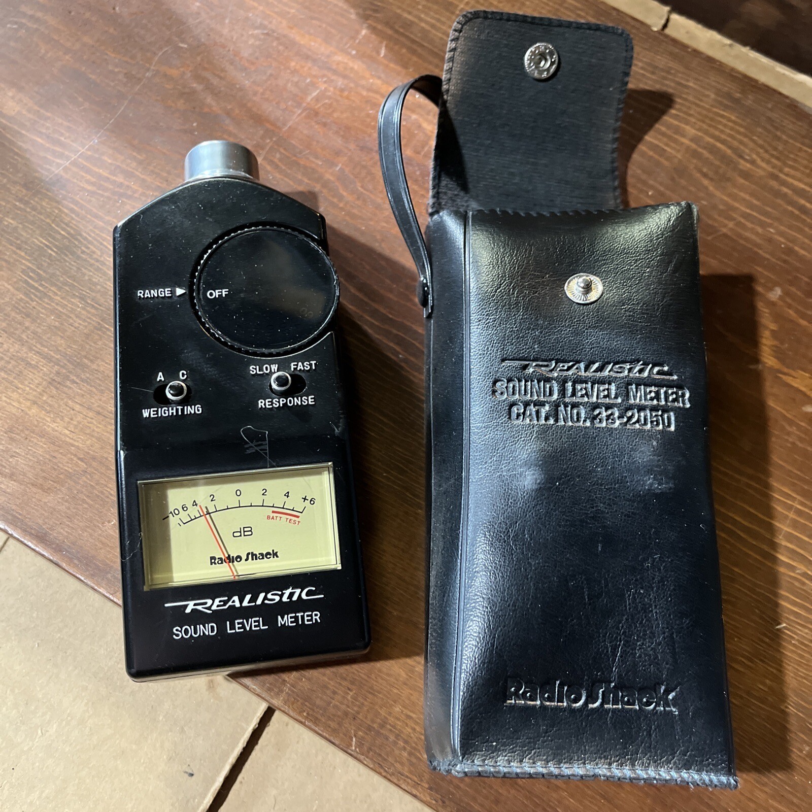 VINTAGE Radio Shack Sound Level Meter 33-2050 | eBay