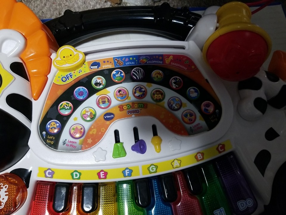 Vtech "Zoo Jamz Piano" Musical Developmental Toddler Toy | eBay