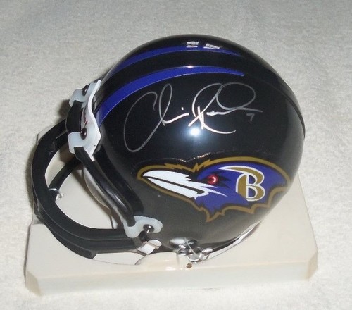 NFL : Chris Redman Autographed Baltimore Ravens mini helmet - In Box ...