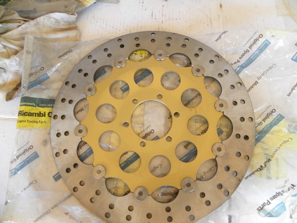 NOS Genuine Brembo 320mm floating brake disc for Ducati, Bimota, MOTO ...