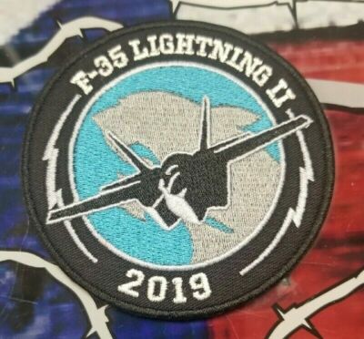 EMBROIDERED F-35 LIGHTNING II JET PATCH (Please Read Ad) | eBay