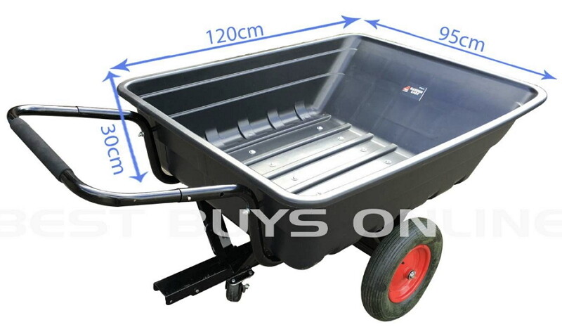 Millers Falls TWM Poly Dump Cart, ATV Mower Tipper Trailer ...