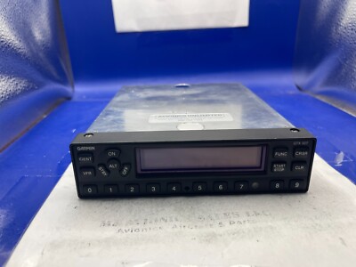 GARMIN GTX 327 MODE C TRANSPONDER P/N 011-00490-00 WITH FAA FORM 8130-3 ...