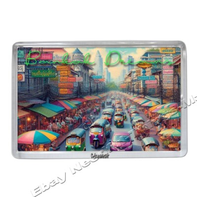 Bankok Dreams - Fridge Magnet + Souvenir Bangkok, Thailand ...