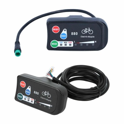 Display 24V 36V 48V Elektrofahrrad KT LED880 E Bike Control Panel | eBay