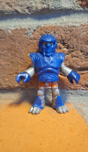 Imaginext Castle Blue KNIGHT 3" Lions Den Action Figure Mattel Helmet ...